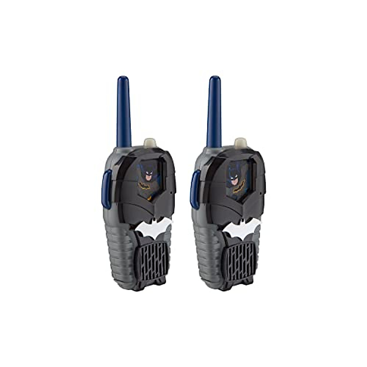 Batman Toy Walkie Talkies for Kids, Static Free Indoor and Outdoor Toys for Boys with Light Up Graphics Designed for Fans of Batman Toys