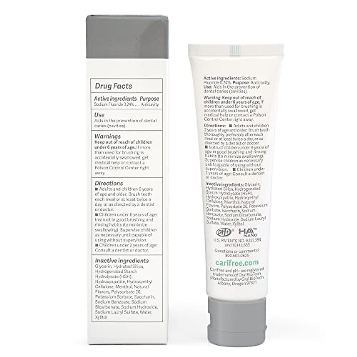 CariFree Maintenance & Prevention Kit, Mint | Anti-Cavity Fluoride Toothpaste & Mouthwash | Freshens Breath and Moistens Mouth | Dentist Recommended for Oral Care (Mint, 1-Month Kit)