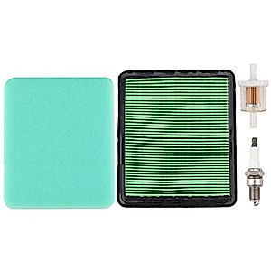 GCV160 Air Filter Tune Up Kit Fuel Filter for Honda GCV135 GCV190 GC135 GC160 GC190 GX100 GCV160A GCV160LA GCV190A GCV190LA Engine F220 FG400 FG500 Tiller WN20 WN30 Water Pump 17211-zl8-023