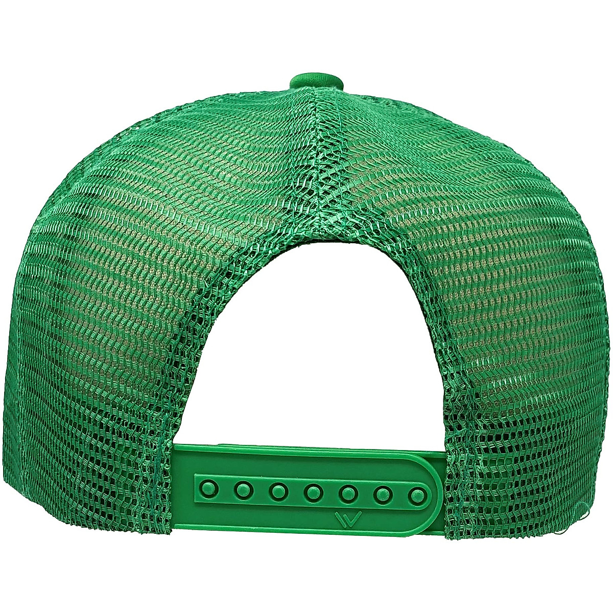 Funky Junque Bridal Snapback Trucker Hat - I'll Bring The Shenanigans - White/Kelly Green