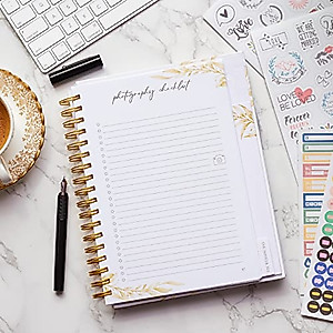 Wedding Planning Book and Organizer - Elegant Engagement Gift 18-Month Calendar Checklist Best Planning Book Gifts for the Bride - Ultimate Bridal Knot Wedding Diary Gift Countdown Binder and Planner