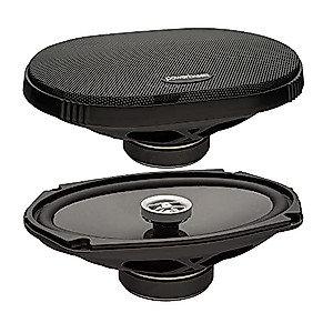 PowerBass OE-692T - 6x9 Shallow Mount Coaxial Speakers 2-Ohm - Pair