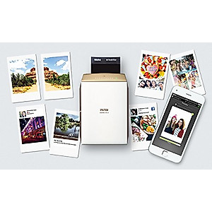 Fujifilm INSTAX SHARE SP-2 Smart Phone Printer (Gold) (Renewed)