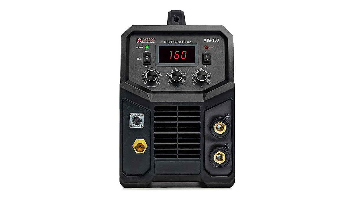 Amico MIG-160 Multi-Function 160A Welder - MIG, TIG, Stick Cutting Tool