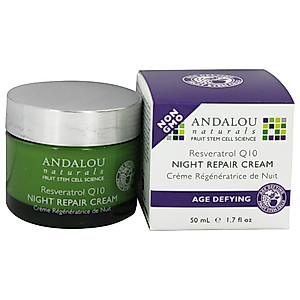 Age Defying Resveratrol Q10 Night Repair Cream 1.70 Ounces