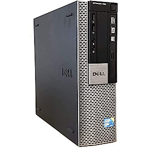 Dell Optiplex 980 Desktop PC Bundle with Accessory Pack - Intel Core i5 3.1GHz, 4GB RAM, 250GB Hard Drive, DVD, Windows 10, WiFi (300Mbps) & Bluetooth 4.0, Keyboard, Mouse (Renewed)