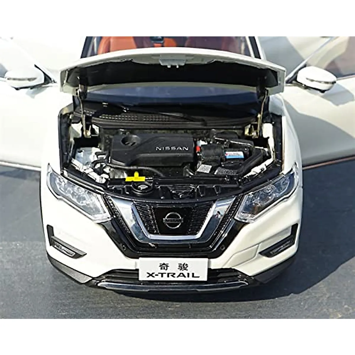 Models Vehicle Replica Car 1 18 Fit for Nissan X-Trail SUV Simulation Model Car Metal Diecast Minicar Scale Model Collectibles Souvenir Collectible Gift 2023 2024 (Color : Red)