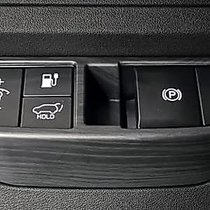 YOUTOOCAR Wood Grain Automobile Front lamp Adjusting Part Cover Compatible with KIA EV6 Automotive Accessories