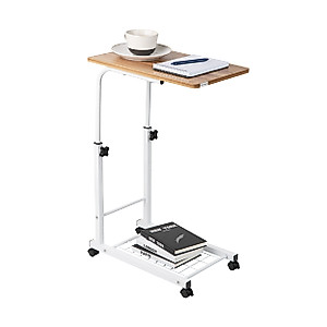 Mind Reader Standing Desk, Laptop Stand, Height Adjustable, Computer Table, Work Table, MDF, 19" L x 12" W x 31" H, Black