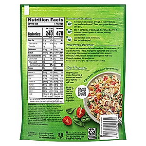 Knorr Pasta Side Dish For Delicious Quick Pasta Side Dishes Alfredo Fettuccine No Artificial Flavors or Preservatives 4.4 oz 6 Count