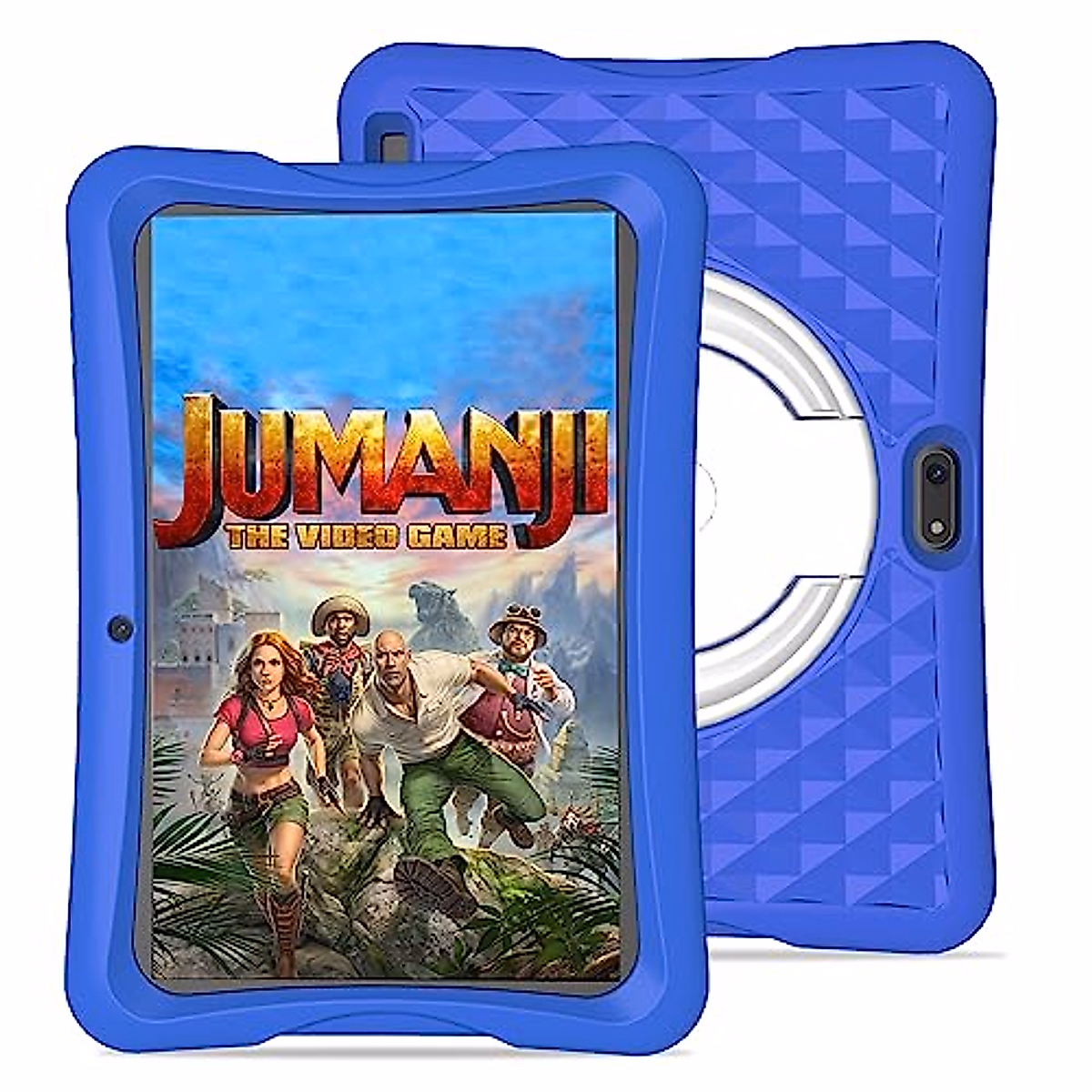 NOBKLEN Kids Tablet 10 Inch Tablet with Android 12 OS - 4GB RAM and 64GB Storage, 2.4G/5G WiFi, 1280 * 800 IPS Display, 8000mAh Battery, Bluetooth 5.0, GPS, Dual Cameras, and Parental Controls