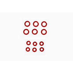 O-Rings Seal for Breville Espresso Machines BES900/92/980/990 (Pack of 12), Red