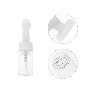 DOITOOL 2pcs Sparkling Bottle Foam Face Wash Liquid Hand Soap Foaming Foaming Soap Dispenser Empty Pump Bottles Travel Soap Hand Soap Foaming Bottles Empty Sub Bottle Clean