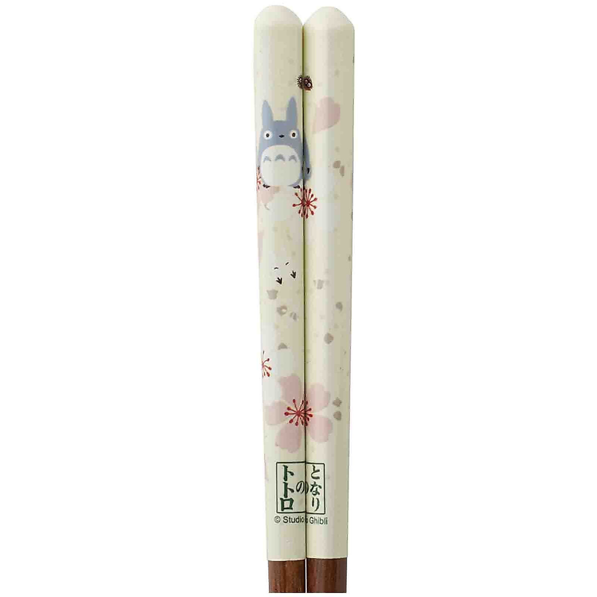 My Neighbor Totoro Chopsticks (Cherry Blossom) - Authentic Japanese Design - Lightweight, Durable and Convenient