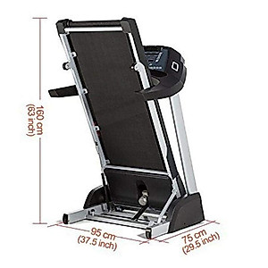 YaptheS Treadmill Protective Cover, Waterproof Foldable Treadmill Cover with Zipper Closure, Ideal for Indoor Outdoor 95x75x160cm, Gym Treadmills