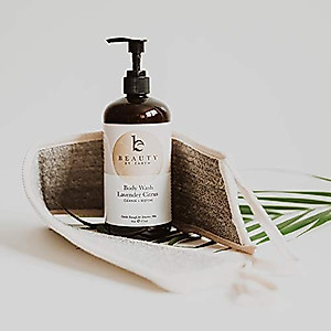 Lavender Citrus Body Wash - Made with Organic Ingredients, Body Wash Sensitive Skin, All Natural Body Wash, Shower Gel For Women, Womens Body Wash Pump, Sensitive Skin Body Wash For Men, Women & Kids