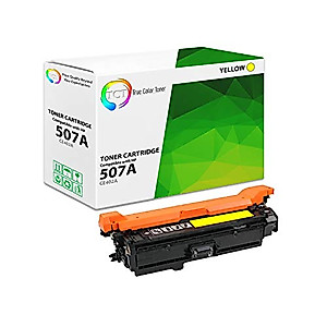 TCT Premium Compatible Toner Cartridge Replacement for HP 507X 507A CE400X CE401A CE402A CE403A Works with HP Laserjet Enterprise M551 M575 Printers (Black, Cyan, Magenta, Yellow) - 4 Pack