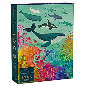 Elena Essex 1000 Piece Puzzle for Adults - Woodland Magic, Desert Hideout, Autumn Wheel, Winter Wheel, Dream Away (Ocean Deep)