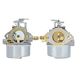 Panari 640052 640349 Carburetor for Tecumseh 8HP 9HP 10HP Engine HMSK80 HMSK90 HMSK100 LH318SA LH358SA 640054 640058 640058A Snowblower Generator Chipper Shredder Snow Blower Thrower