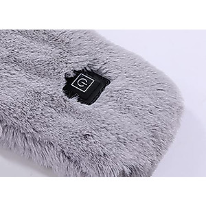 Heated Scarf with Neck Heating Pad - Heated Neck Wrap for Men and Women As Warming Scarf Mens Scarf (Red, One Size)