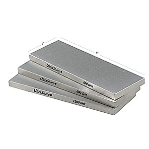 Ultra Sharp II Diamond Sharpening Stone Kit - Coarse/Medium/Extra Fine