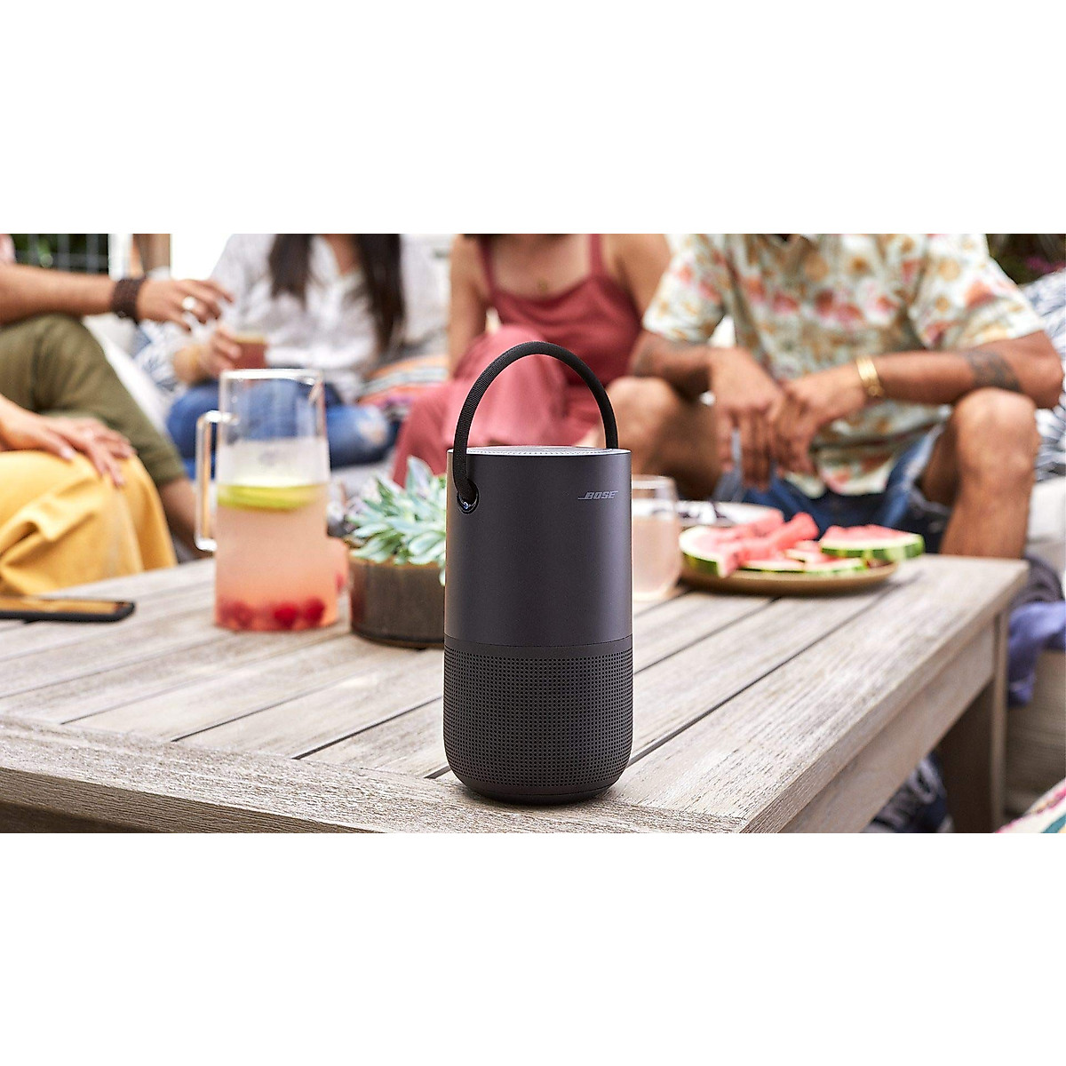 Bose Portable Smart Speaker — Wireless Bluetooth Speaker with Alexa Voice Control Built-In, Black