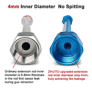 Airless Paint Sprayer Spray Gun Tip Extension Pole Rod 3 Pack Airless Sprayer Gun Spray Painting Wand 8inch 11.8inch 20inch