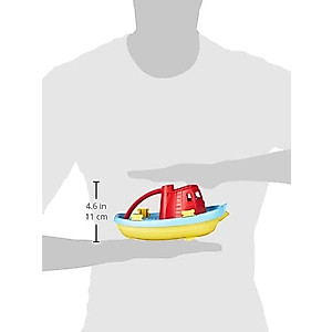Green Toys Tug Boat Red - CB2