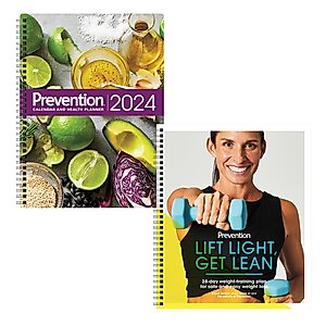 Prevention 2024 Calendar & Health Planner and Lift Light, Get Lean Bundle!