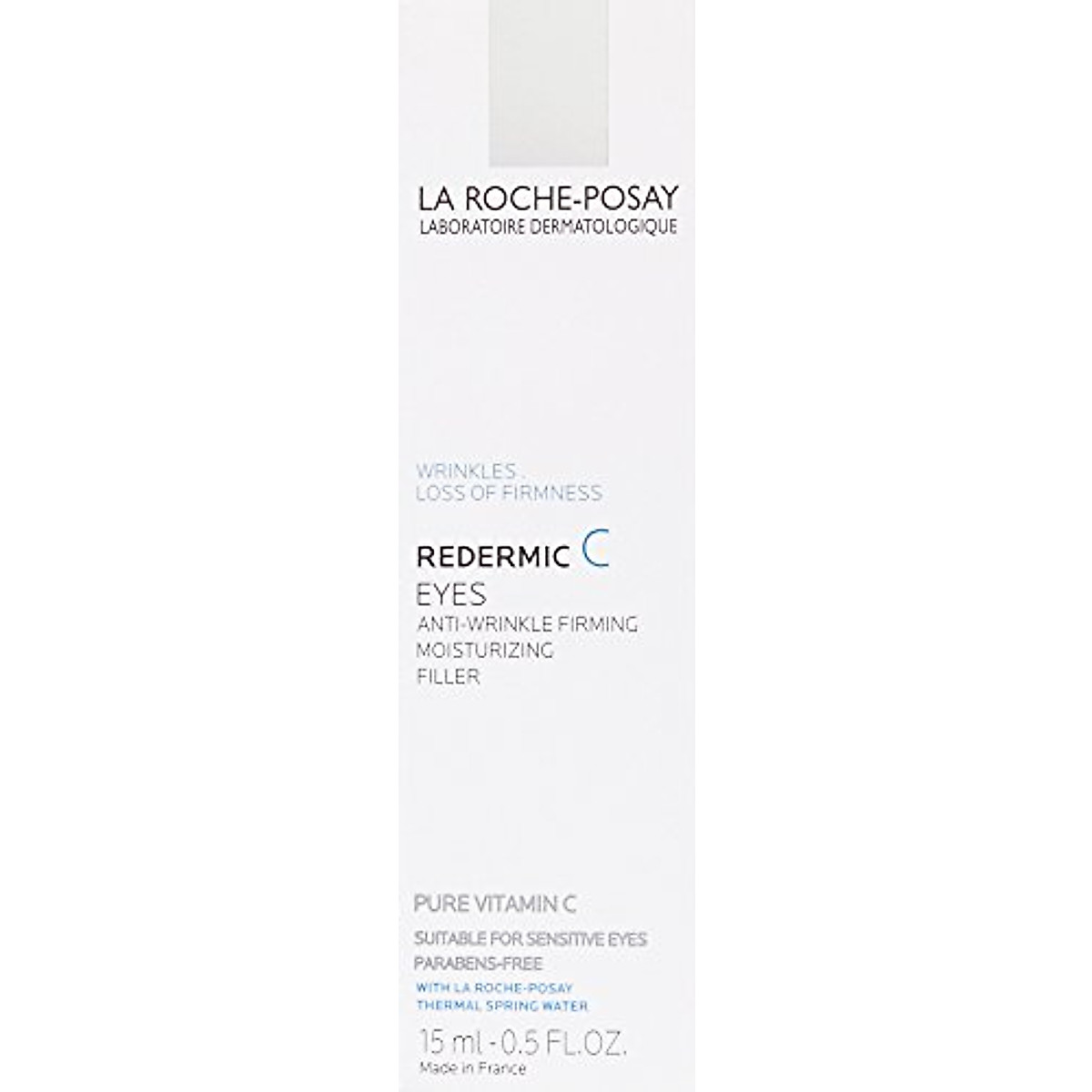 La Roche-Posay Redermic C Pure Vitamin C Eye Cream, 0.5 Fl oz
