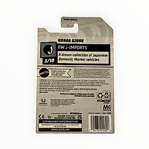 DieCast Hot Wheels Hondas S2000, HW J Imports 3/10 [Yellow] 118/250