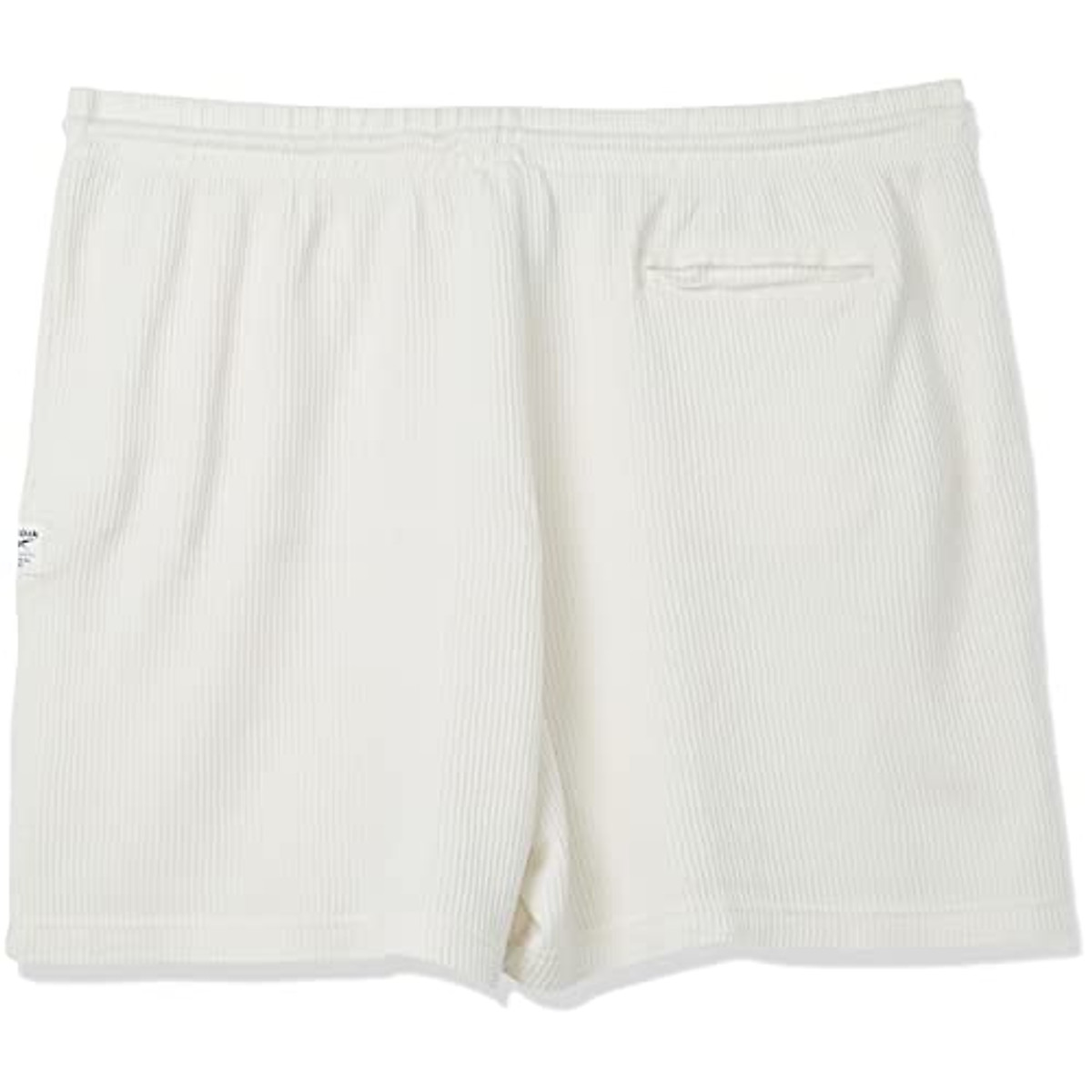 Reebok Men's Standard Shorts, Non-Dyed Off-White/Natural Dye, Medium