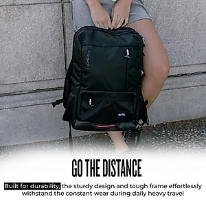 Solo New York Draft Slim Backpack, Black