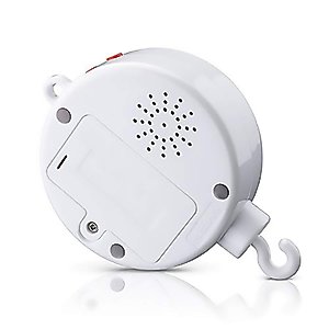 HLEEDUO Crib Mobile Music Box Spinner with Rotating Hook-Crib Mobile Motor Battery Power Crib Mobile Plays 35 lullabies Crib Mobile Toys Attachment