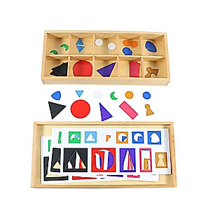 Gudong Montessori Language Grammar Symbols Teaching Aids Children Grammar Symbols Wood Educational Toys Language Exercises Toys Early Childhood Educational