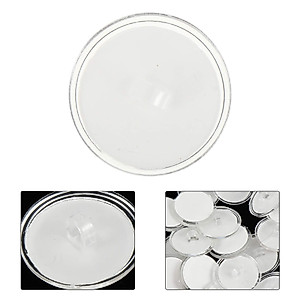 Cabilock Adhesive Ceiling Hook 2cm Mini Clear Clear Mini Hooks Small Disc Hanging Hook Punch- Traceless Hooks Hanger for Light Fixture Flagpole Poster Hanging Ornament 50Pcs
