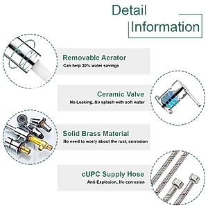 CREA Bathroom Faucet 3 Hole Bathtub Widespread Sink Faucets Chrome with Shower Diverter Pull Out Shower Head Roman Bathtub Waterfall Spout Filler Faucet for Baby Pet Dog Cat Bath Hair Washing