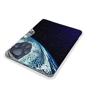 Cute Dog Austronaut Animal Art case Compatible with iPad Mini Air Pro 7.9 8.3 9.7 10.2 10.9 11 12.9 inch Pattern Cover New 2022 2021 Trifold Stand 3 4 5 6 7 8 9 Generation 217 (10.2" iPad 7/8/9 gen)