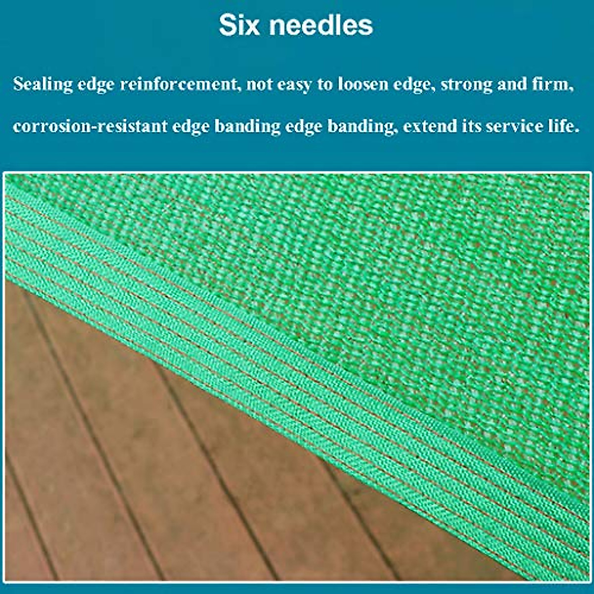 Shade Cloth 85% Green Sunblock Shade Net Cloth with Grommets,Premium Heavy Duty Mesh Tarp, UV Resistant Net, for Patio Lawn, Balcony Privacy Sunblock Screen Mesh