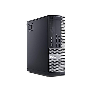 Dell Optiplex 9020 Small Form Factor Desktop PC, Intel Core i7-4770, 16GB Ram, 2TB SATA Drive 512GB SSD WiFi, DVD-RW, 24 LCD, Windows 10 Pro (Renewed)