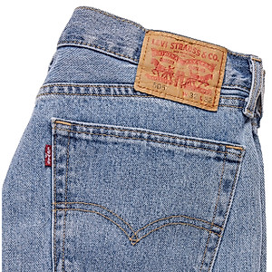 Levi's Men's 505 Regular Fit Jeans (Also Available in Big & Tall), Light Stonewash, 32W x 34L