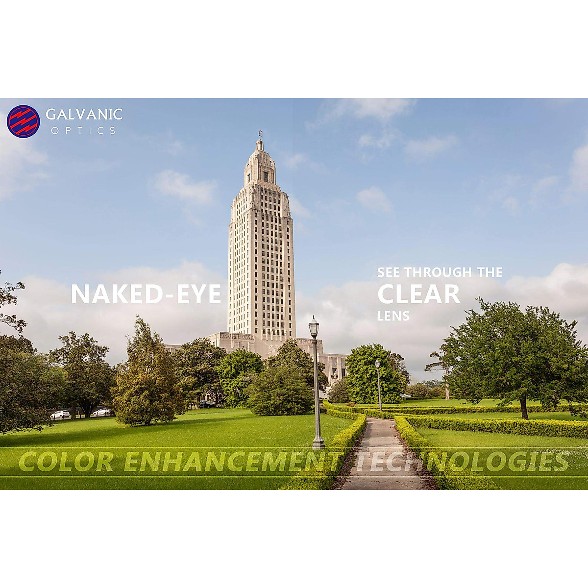 Galvanic Replacement Lenses for BOSE Tempo Sunglasses - Clear Non-Polarized