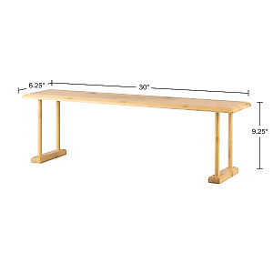 Lavish Home Bamboo Sink Shelf-Countertop Organizer for Kitchen, Bathroom, Bedroom, Office-Space Saving Storage for Soap, Sponges, Cleaners and More