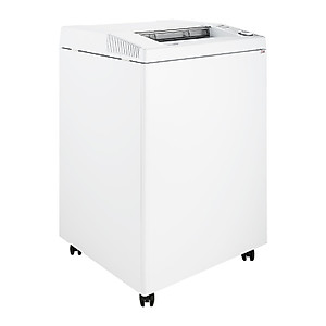 4005 Cross Cut Commercial Office Paper Shredder with Automatic Oiler, Continuous Operation, 37-39 Sheet Capacity, 44 Gal Bin, 20AMP Required