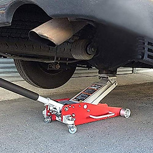 Universal Floor Jack Rubber Pad Jack Pad Adapter Pinch Weld Side Frame Rail Protector Puck/Pad (1 Pack)