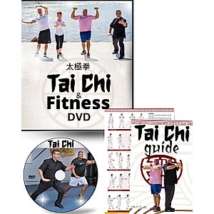 Tai chi DVD for beginners and seniors + Tai chi fit workouts. Qi gong, Balance, Strength, Stretching, Cardio, Breathing & more. Step by step instruction Tai chi exercises for seniors & beginner tai