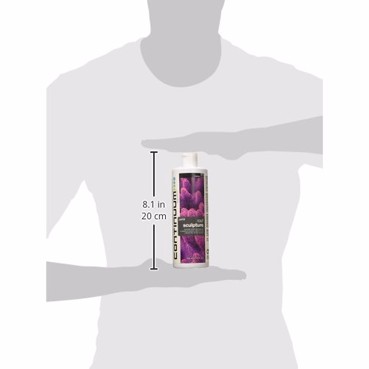 Continuum Aquatics ACO30533 Sculpture Part B Liquid for Aquarium, 16.9-Ounce