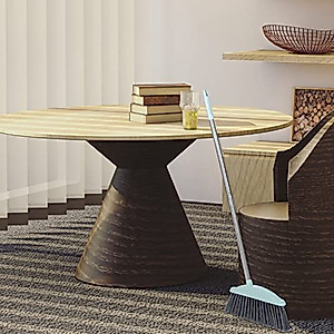 Cabilock Cleaning Supplies Outdoor Broom Indoor Push Broom Broom and Dustpan Set for Home Broom and Dustpan Set for Home Broom, Angle Broom Home Essentials