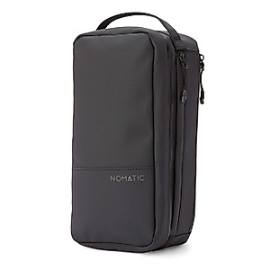NOMATIC Toiletry Bag for Travel - Great for Travel Size Toiletries - Travel Essentials Wash Bag - Travel Makeup Bag, (Black), Large V2