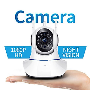 Assistive Technology Services WiFi IP Camera - Pan Tilt Daycare Caregiver Watch Live On Your Smartphone or PC